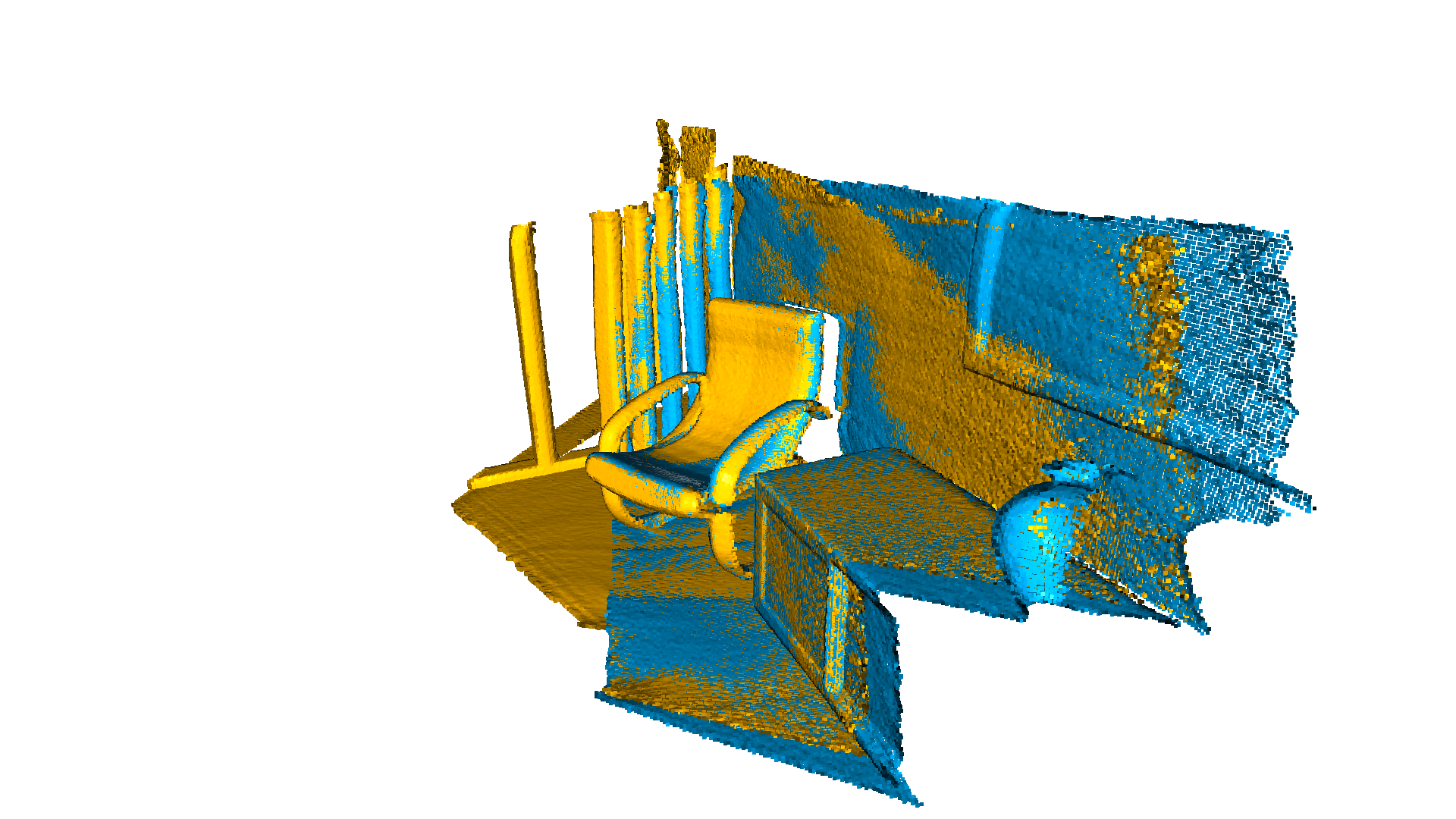 【Python】Open3DでICPを実装して位置合わせ(レジストレーション) - Deliberate Learning