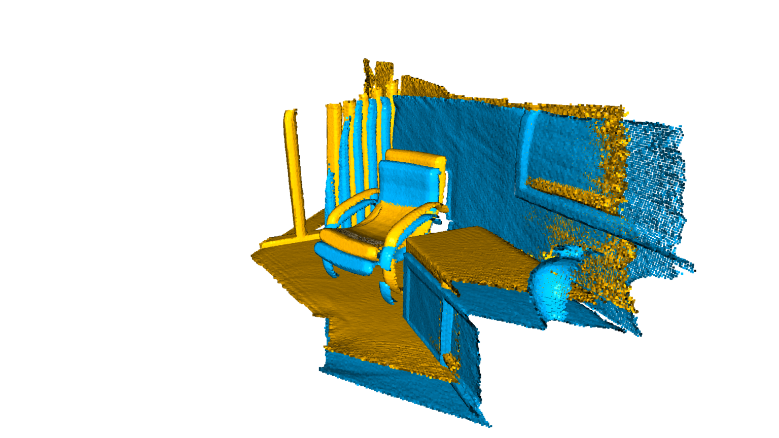 【Python】Open3DでICPを実装して位置合わせ(レジストレーション) - Deliberate Learning