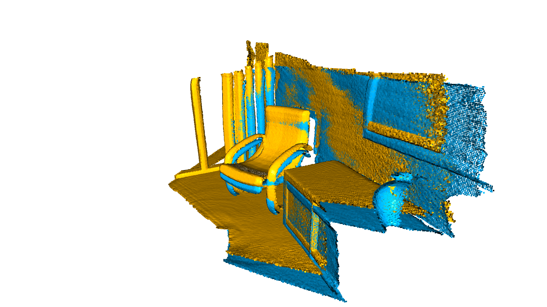 【Python】Open3DでICPを実装して位置合わせ(レジストレーション) - Deliberate Learning